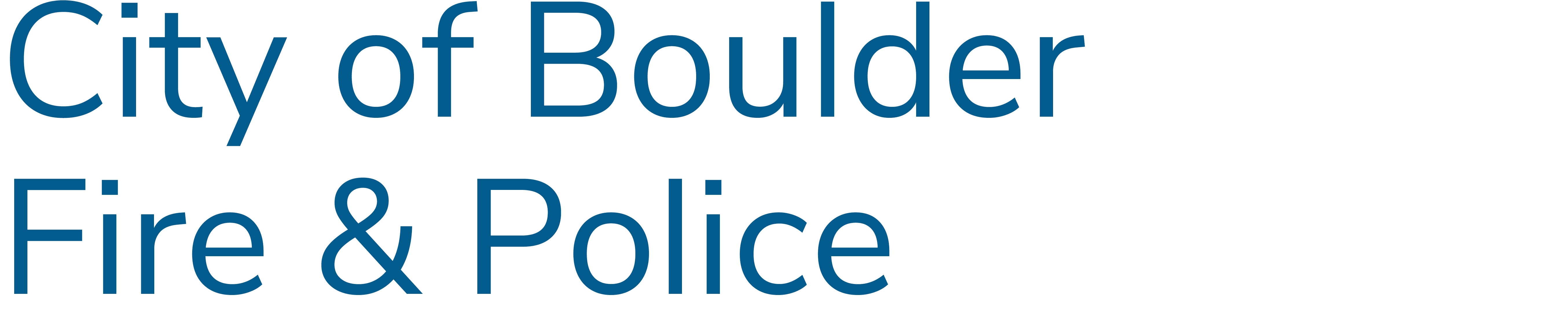 CITY OF BOULDER FIRE & POLICE - 401A