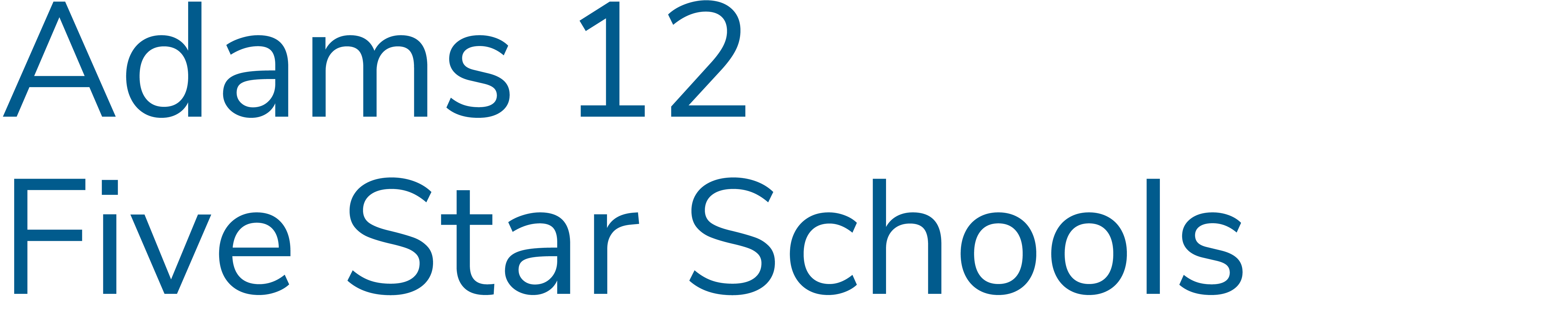 ADAMS 12 FIVE STAR SCHOOLS - 457